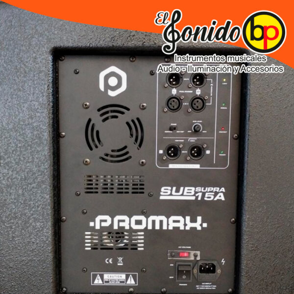 SUPRA 15ASUB - El Sonido BP